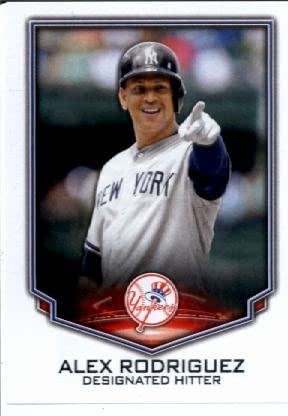 Amazon.com: 2016 Topps Stickers #130 Alex Rodriguez : Collectibles ...
