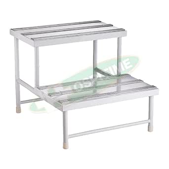 Hospitime Hospital Foot Step Double - MS with Anti-Slip Aluminium ...