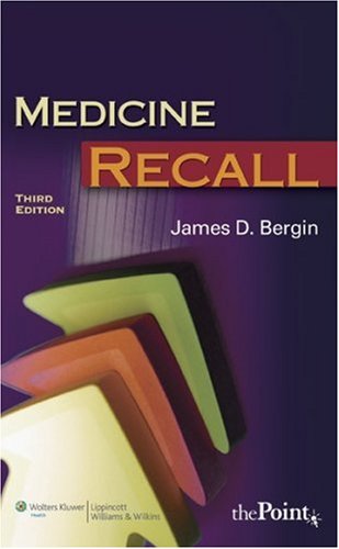 Medicine Recall (Recall Series): 9780781794145: Medicine & Health ...