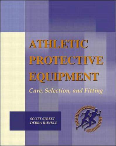 Athletic Protective Equipment: Care Selection and Fitting: Amazon.co.uk ...