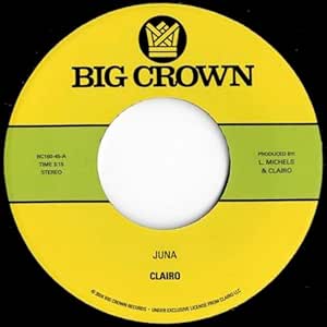 Amazon.com: Clairo - Juna b/w Terrapin 7" Vinyl Record Single (Charm): CDs & Vinyl