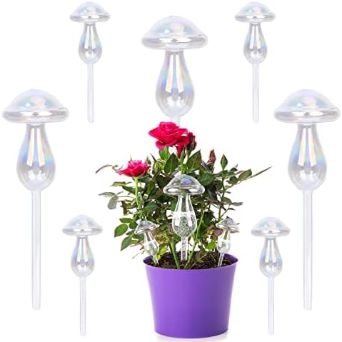 HIMOMO 6 Pcs Plant Watering Globes, Plant Watering Bulbs, Colorful ...