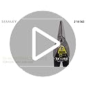 STANLEY 2-14-563 Aviation Snips Straight Cut Bi-Metal-254mm : Amazon.in ...