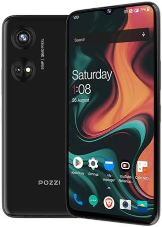 Amazon.com: POZZI Turbo 6.79” HD+ Display | 128GB + 6GB RAM | 4G LTE ...