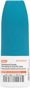 Amazon.com: Rugby Mometasone Furoate Nasal Spray, 50 mcg Per Spray - 24 ...