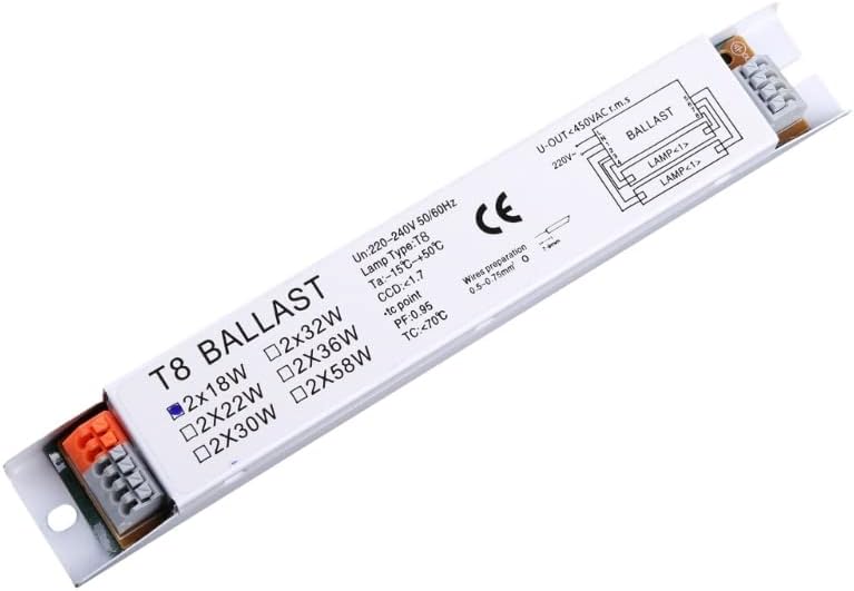 TIAOWU Home Electronic Ballast 2x18/30/58W T8 Linear Fluorescent ...