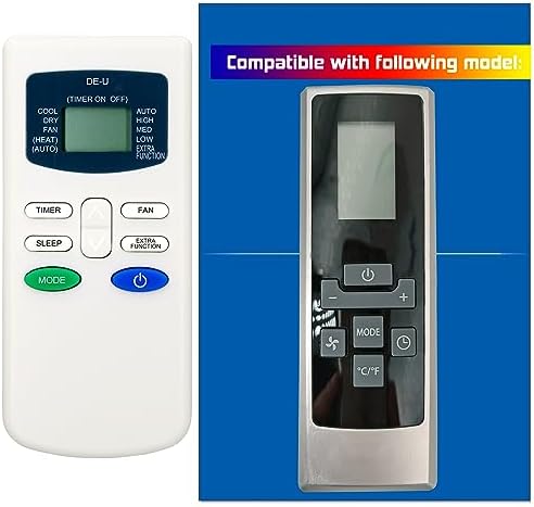 Amazon.com: GENGQIANSI Replacement Remote Control for Delonghi Portable ...