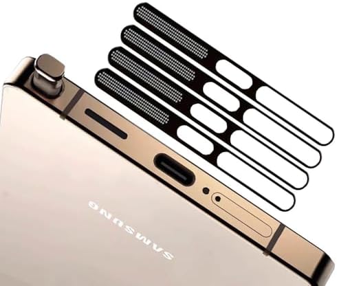 Amazon.com: Metal Dustproof Net Sticker for Samsung Galaxy S25 Ultra ...