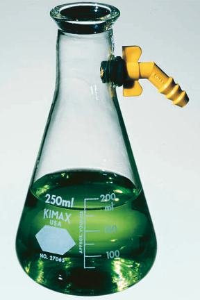 Kimax Flasks with Detachable Side Arm, 500mL: Science Lab Filtering ...