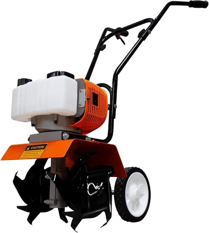Motozappa a Scoppio 2 Tempi 52cc – Potente e Compatta, Larghezza 30cm ...
