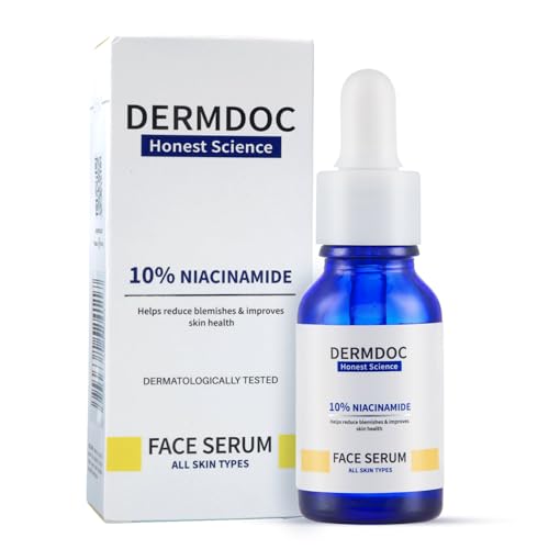 DermDoc 10% Niacinamide Face Serum, 30ml | All Skin Types | Controls ...