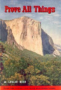 Prove All Things: Rice, M. Leslie: Amazon.com: Books