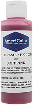Amazon.com: Americolor Soft Gel Paste, 4.5-Ounce, Soft pink : Grocery & Gourmet Food