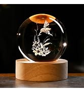 Amazon.com: IFOLAINA Tree of Life Crystal Ball with Lighted Base Laser ...