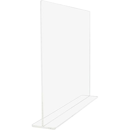 Amazon.com: SOURCEONE.ORG Premium Clear Acrylic Splash Guard Counter ...