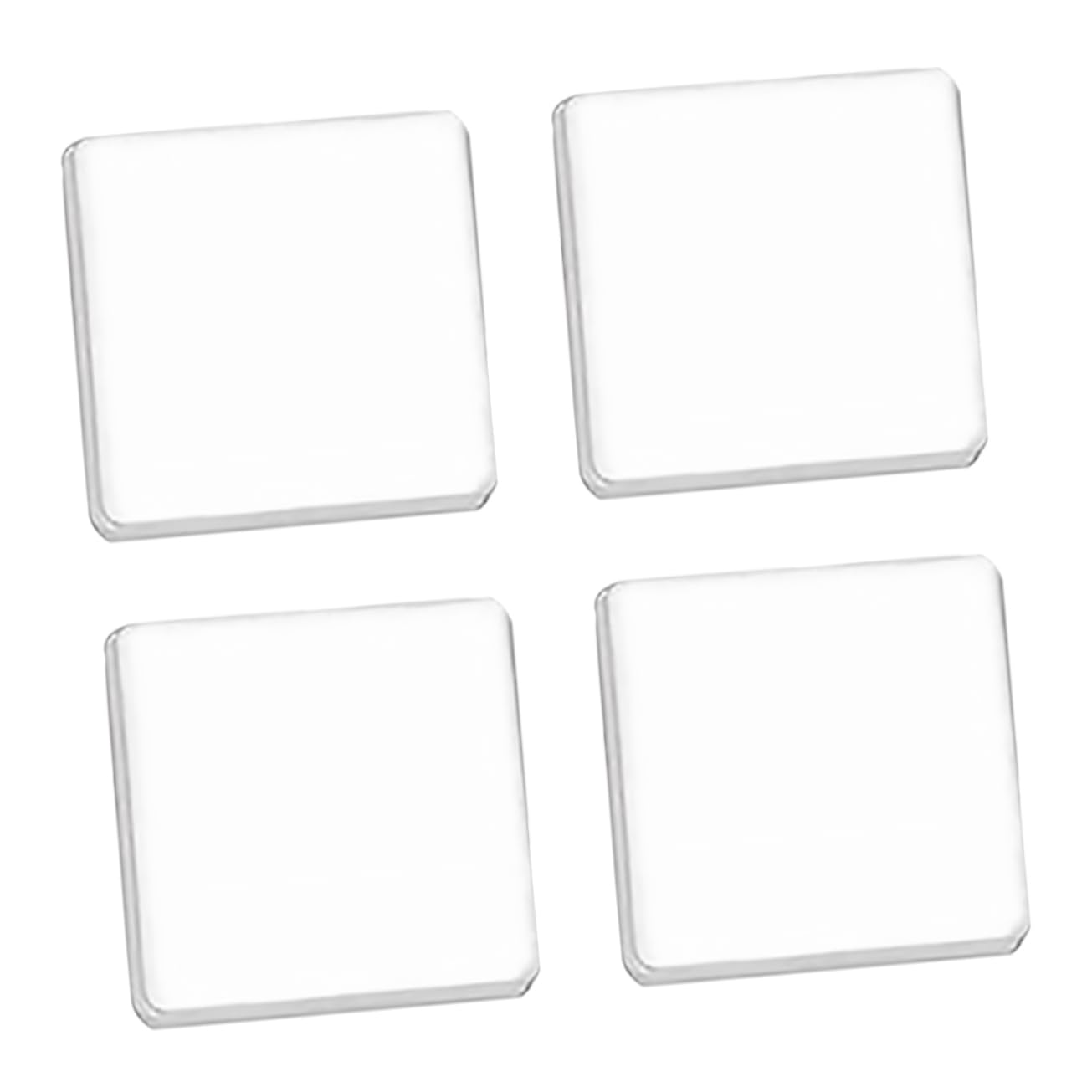 4pcs Fixed Foot Pad Fixable Gel Pads Sticky Gripping Pads Clear ...