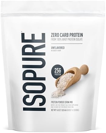 Amazon.com: Isopure Zero Carb 100% Pure Whey Isolate Protein Powder ...