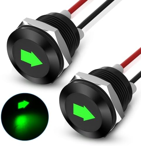 Amazon.com: Malictele Indicator Light, 12V LED Small Indicator Light ...