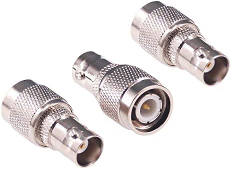 Amazon.com: Triswenic UHF Male to TNC Female Adapter UHF PL-259 Male to TNC Female 50-ohm RF ...