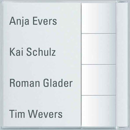 Ritto 1575472 Portier Tastenmodul 4WE weiss : Amazon.de: Baumarkt