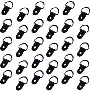 Amazon.com: 30 Pcs D-Ring Tie Down, Small Steel D Rings Anchor Lashing ...