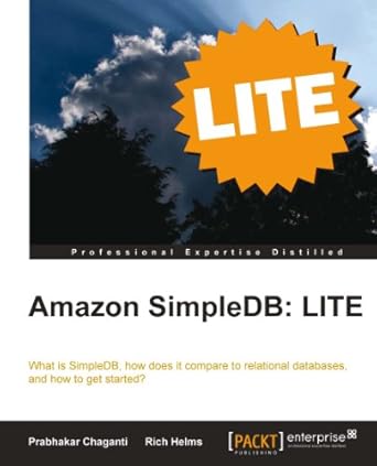 Amazon SimpleDB: LITE (English Edition) eBook : Chaganti, Prabhakar, Helms, Rich: Amazon.com.mx ...
