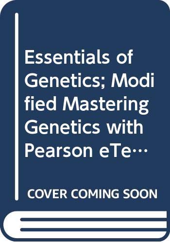 Buy Essentials of Genetics + Modified Masteringgenetics With Pearson ...