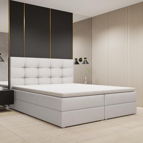 Boxspringbett 140x200 Wei