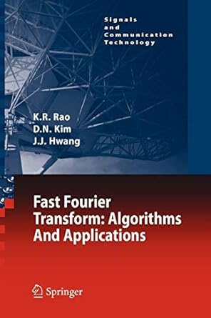 Fast Fourier Transform - Algorithms and Applications: Buy Online at ...
