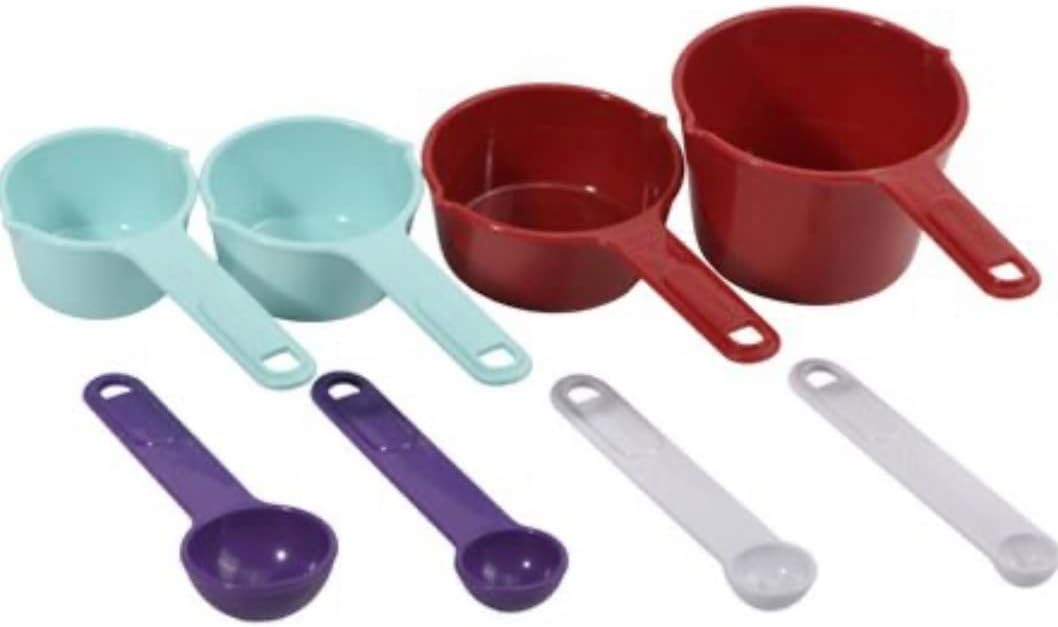 Amazon.com: THE GOOD COOK MEASURING CUPS SET 8 PIECES: Home & Kitchen