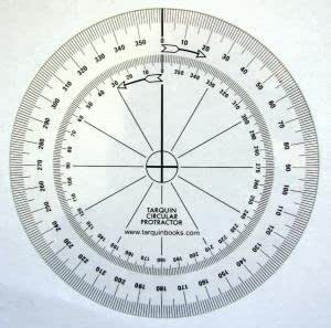 Tarquin Circular Protractors - Pack of 10 Flexible 90mm 360 degrees ...