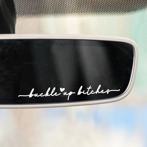 Amazon.com: 3 x Car Rear Mirror Vinyl Decal Stickers Water Bottle Decor ...