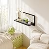 Amazon.com: YEMNMFH 16 Inch Folding Wall Shelf - Modern Iron Foldable ...