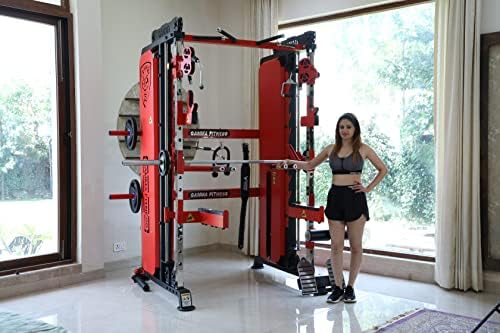 GAMMA FITNESS Alloy Steel Complete Gym Setup Machine FTS-999 Luxury ...
