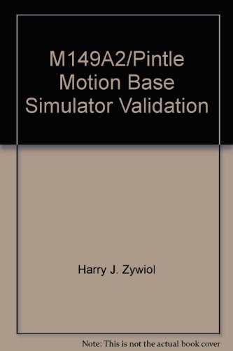 M149A2/Pintle Motion Base Simulator Validation : Amazon.in: Books