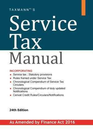 Taxmann's service tax manual - 24th edition : Amazon.in: Books