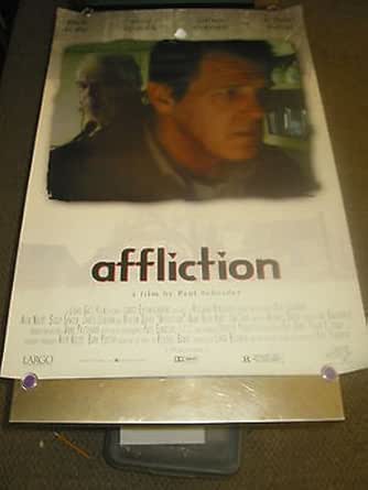 AFFLICTION/ ORIG. U.S.ONE SHEET MOVIE POSTER (NICK NOLTE/JAMES COBURN ...