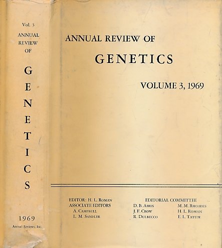 Buy Annual Review of Genetics: 3 Book Online at Low Prices in India ...