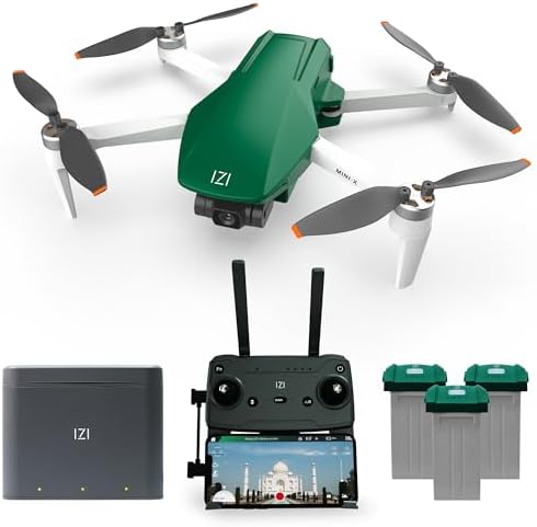 IZI Mini X Nano Fly More Combo 4K Camera Drone UHD 20MP, CMOS,4KM Live ...