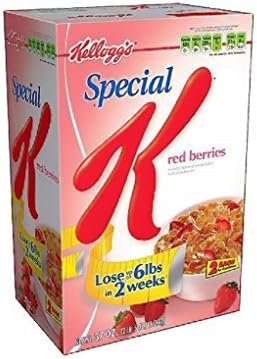 Amazon.com: Kellogg's Special K Breakfast Cereal, Fiber Cereal, Family ...