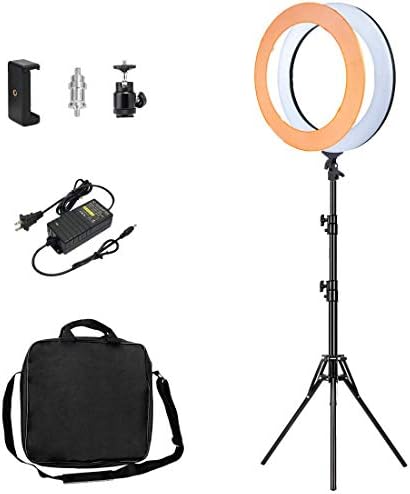 Amazon.com : MACTREM Ring Light 18 inch 58W LED Dimmable Makeup Ring ...