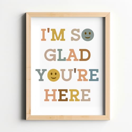 Amazon.com: Wowsweet-Boho Classroom Decor,I'm So Glad You're Here ...