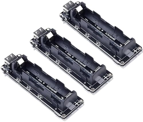 Amazon.com: diymore 1865O Battery Holder Li-ion Battery V3 Shield 1 ...