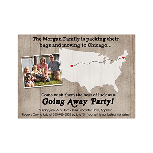 Moving Party Invitations
