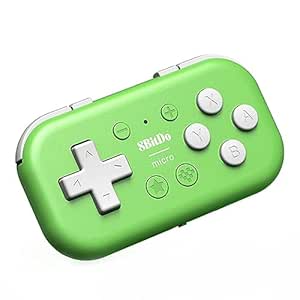 Amazon.com: AKNES 8Bitdo Micro Bluetooth Controller, Pocket-sized Mini ...
