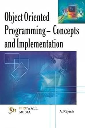 Buy Object Oriented Programming – Concept & Implementations Book Online ...