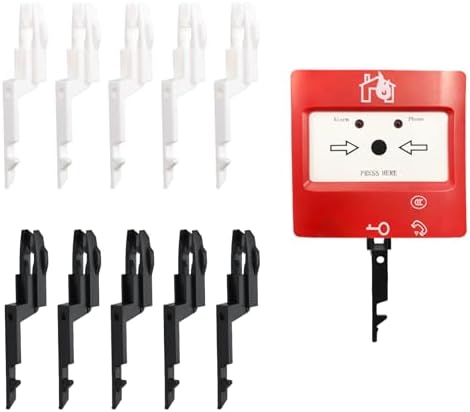 10 Pack Fire Alarm Test Key, Fire Call Point Key, Black and White Call ...