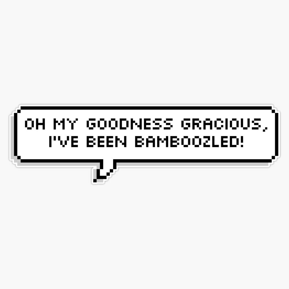 Amazon.com - Jason Todd - I've Been Bamboozled! Bumper Sticker Vinyl ...