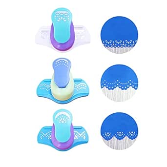 Amazon.com : CDIYTOOL 3Pcs Paper Crafting Border Punches Hemming Tool ...