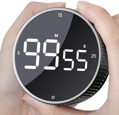 Amazon.com: BlueSnail Kitchen Timer, Productivity Timer with LED ...